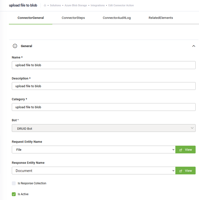 Step 2. Create Integration Action