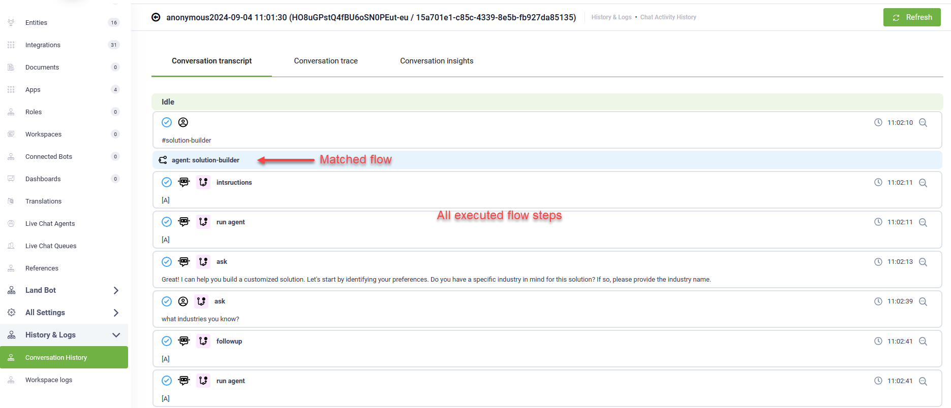 Conversation Transcript